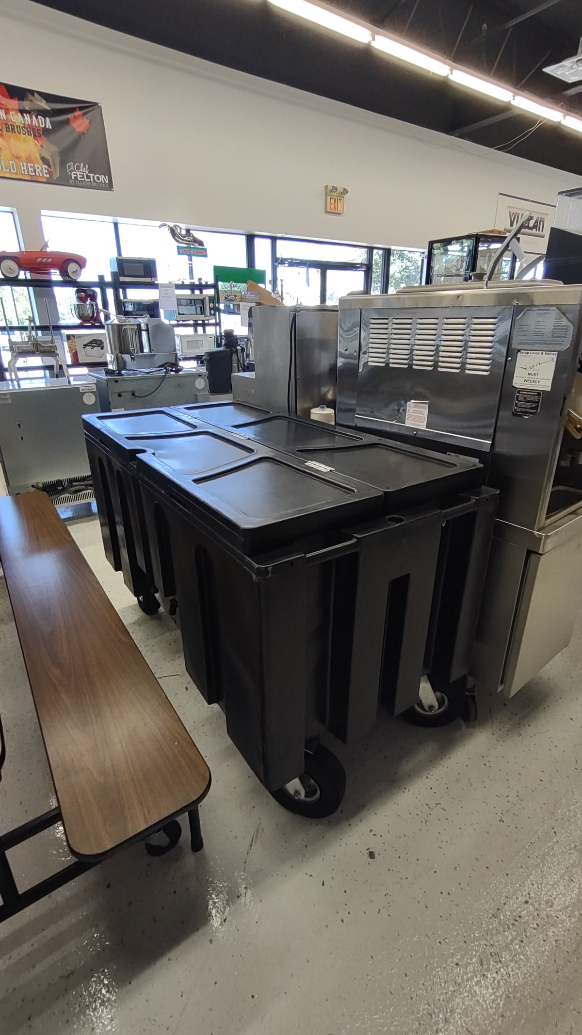 Food/Drink Bins with casters — Gorka's Food Equipment